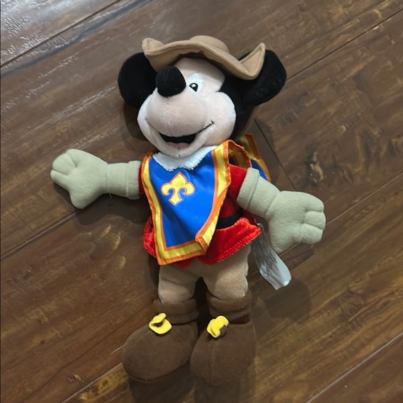 Disney | Toys | Disney Store Mickey Mouse Three Musketeers Soft Plush ...